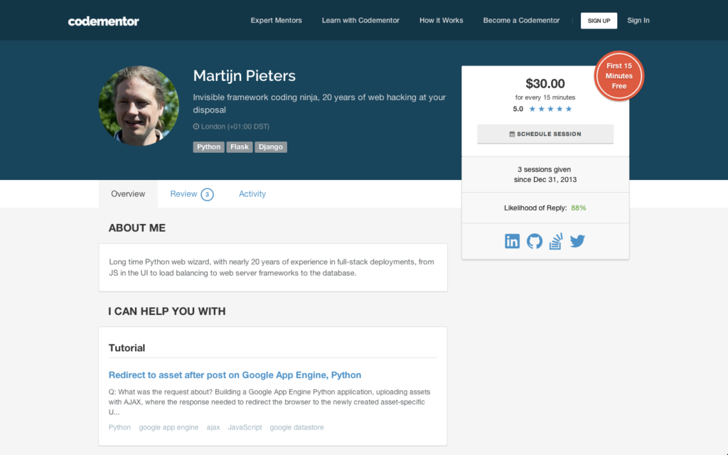 Codementor Provides Expert 1-To-1 Support With Filestack
