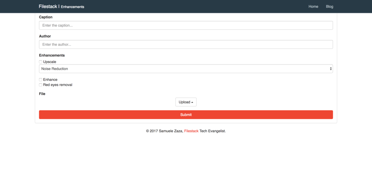 Red-Eye Removal with React and Filestack