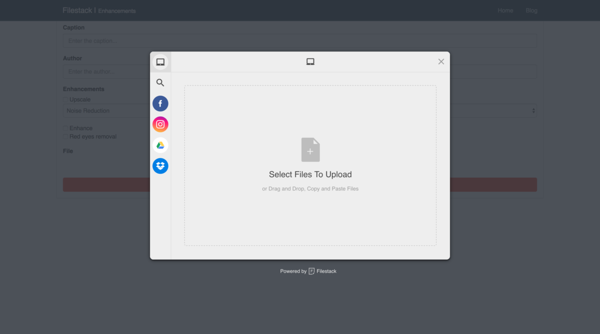 Red-Eye Removal with React and Filestack