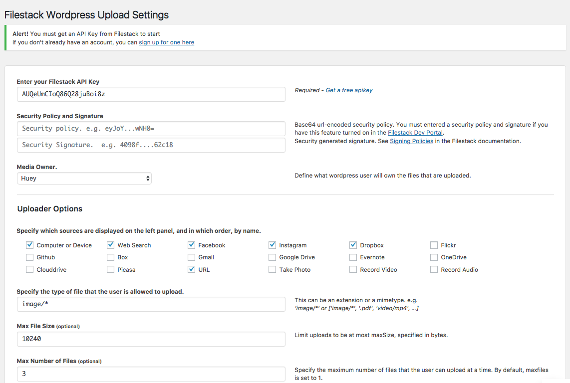 Seamless Integration With Filestack WordPress Upload Plugin